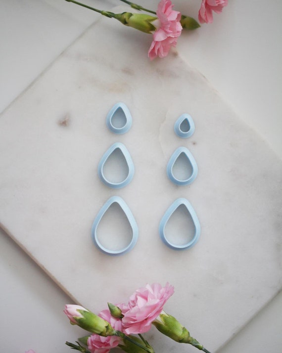 Drop Polymer Clay Cutters - Etsy Israel
