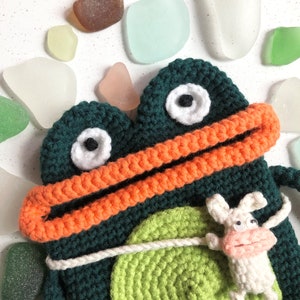 Ugly Frog Pouch - Crochet Pattern - Etsy