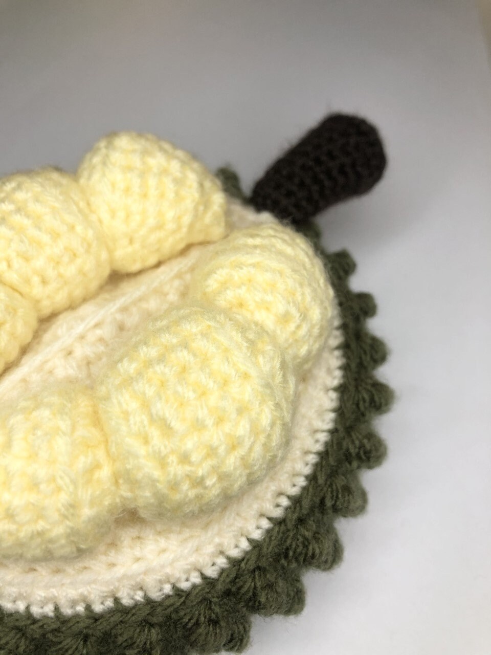 Half Durian - Amigurumi Crochet Pattern - Etsy