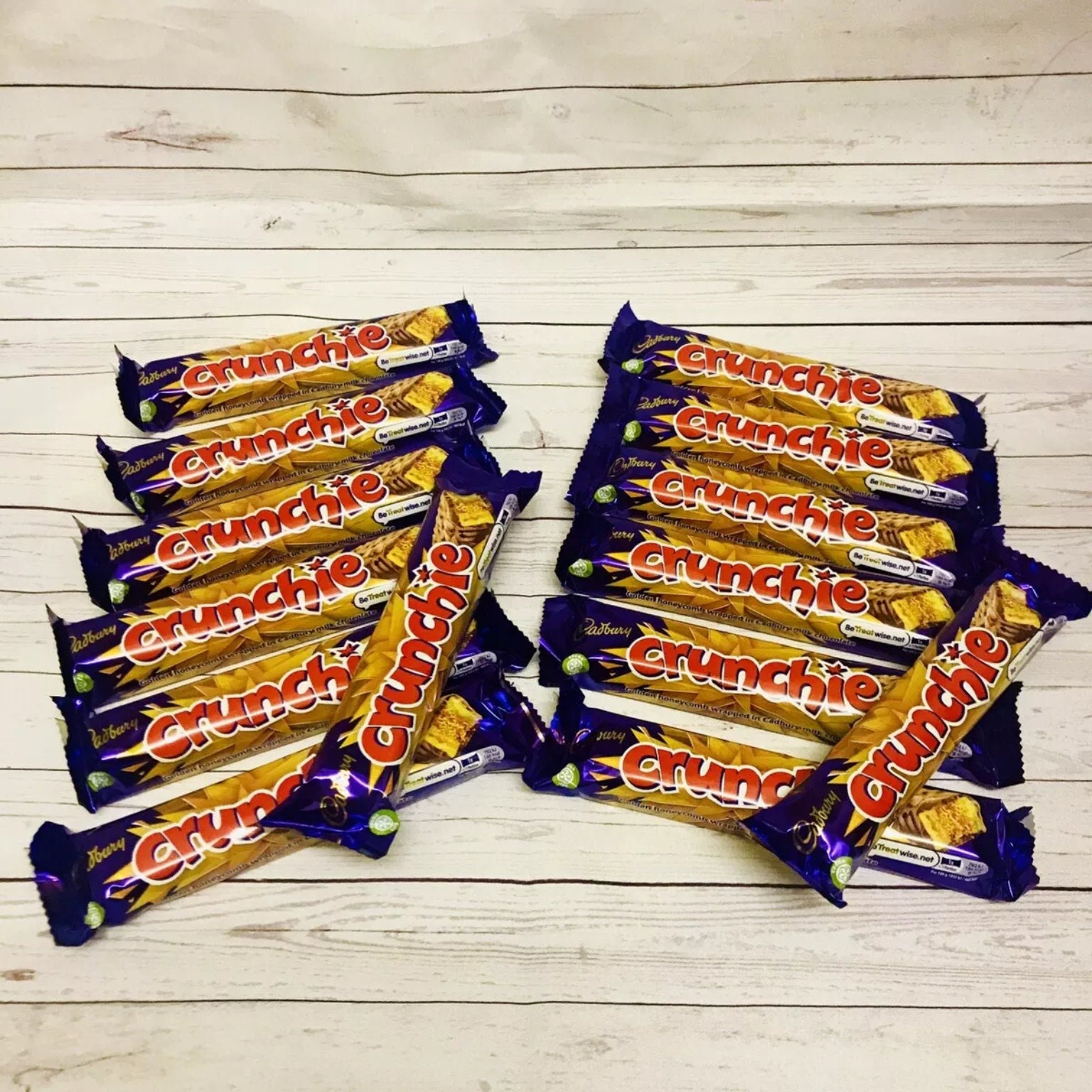 Cadbury Crunchie Chocolate Bars Gift Hamper Birthday All | Etsy