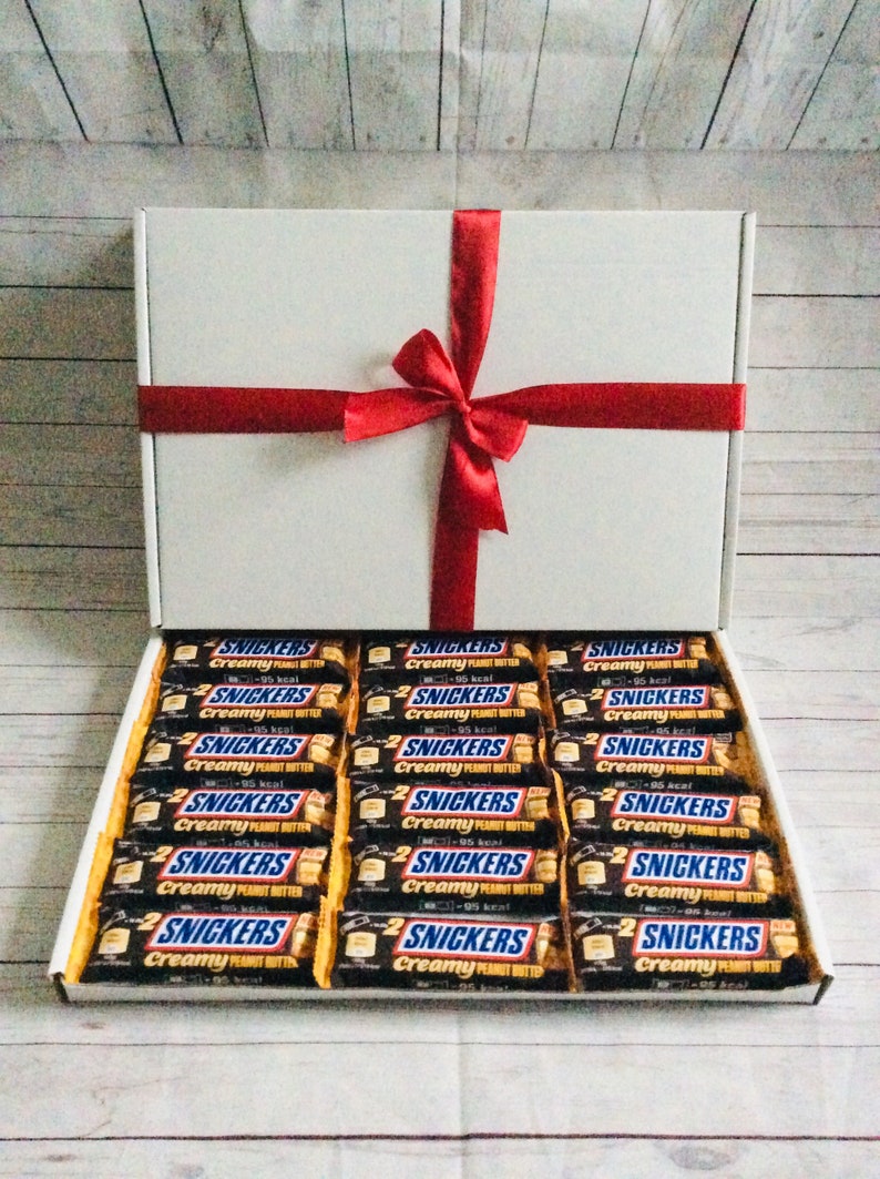 Snickers Creamy Peanut Butter Chocolate Gift Large Hamper - Etsy
