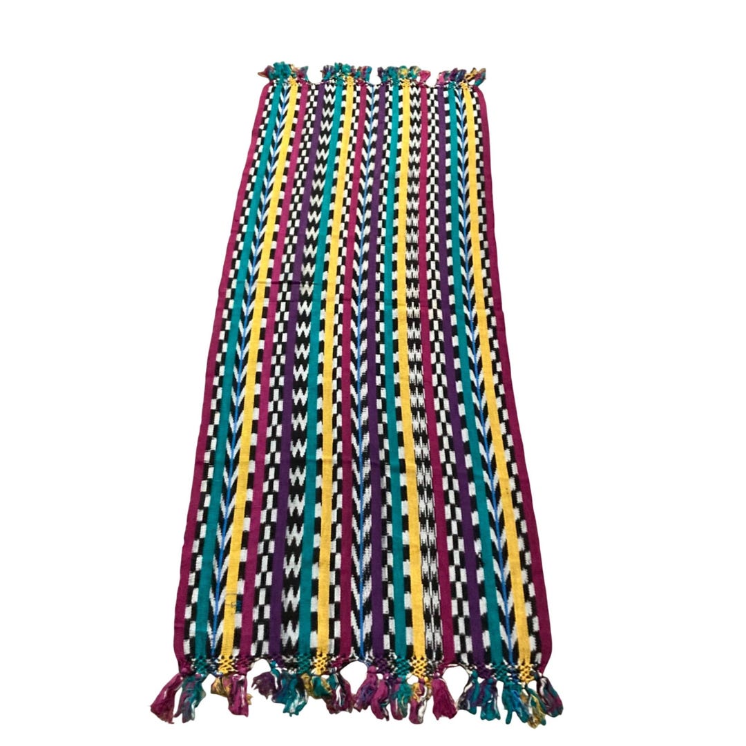 Vintage Guatemalan Rebozo Shawl Silk and Cotton Blend - Etsy