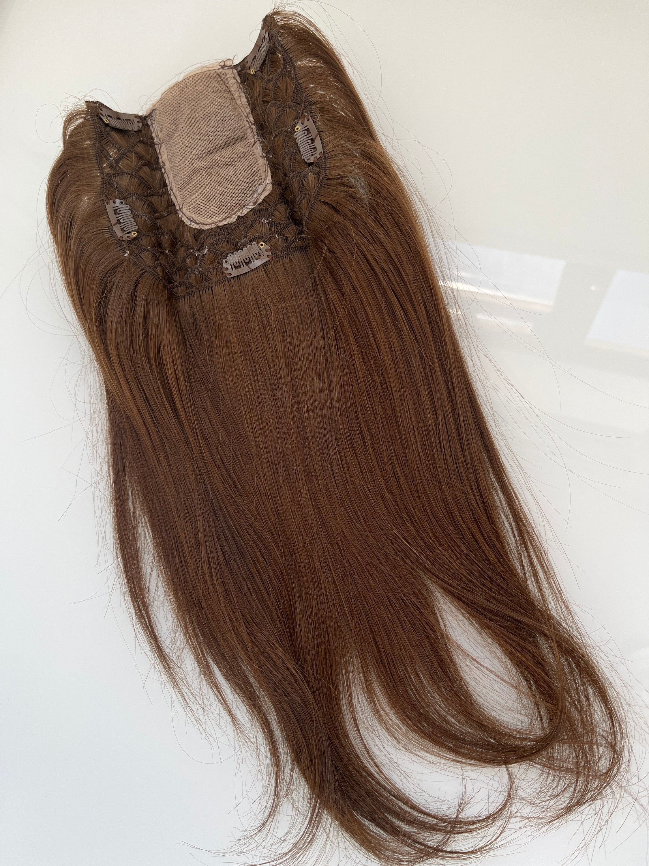 Human Hair Integration Topper 5 - Etsy