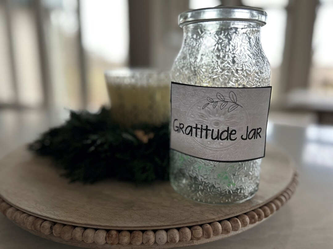 Gratitude Jar; Gratitude Printable; Family Activity; Family Bonding ...