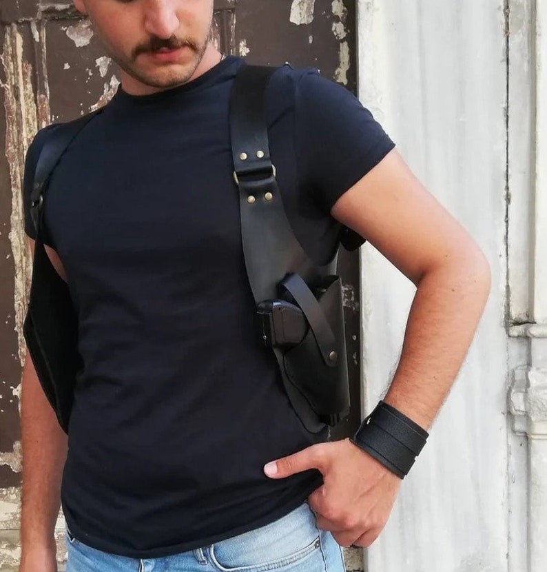 Custom Leather Shoulder Holsters Underarm Holster for Colt - Etsy