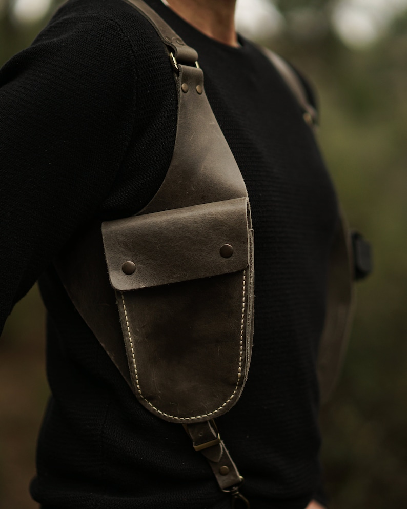 Custom Leather Shoulder Holsters Underarm Holster for Colt - Etsy