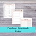 Productivity Printable Bundle, Complete Editable Packet, Templates to ...