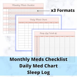 Medical Forms Printable Bundle Pack, Editable PDF & JPEG Templates, for ...