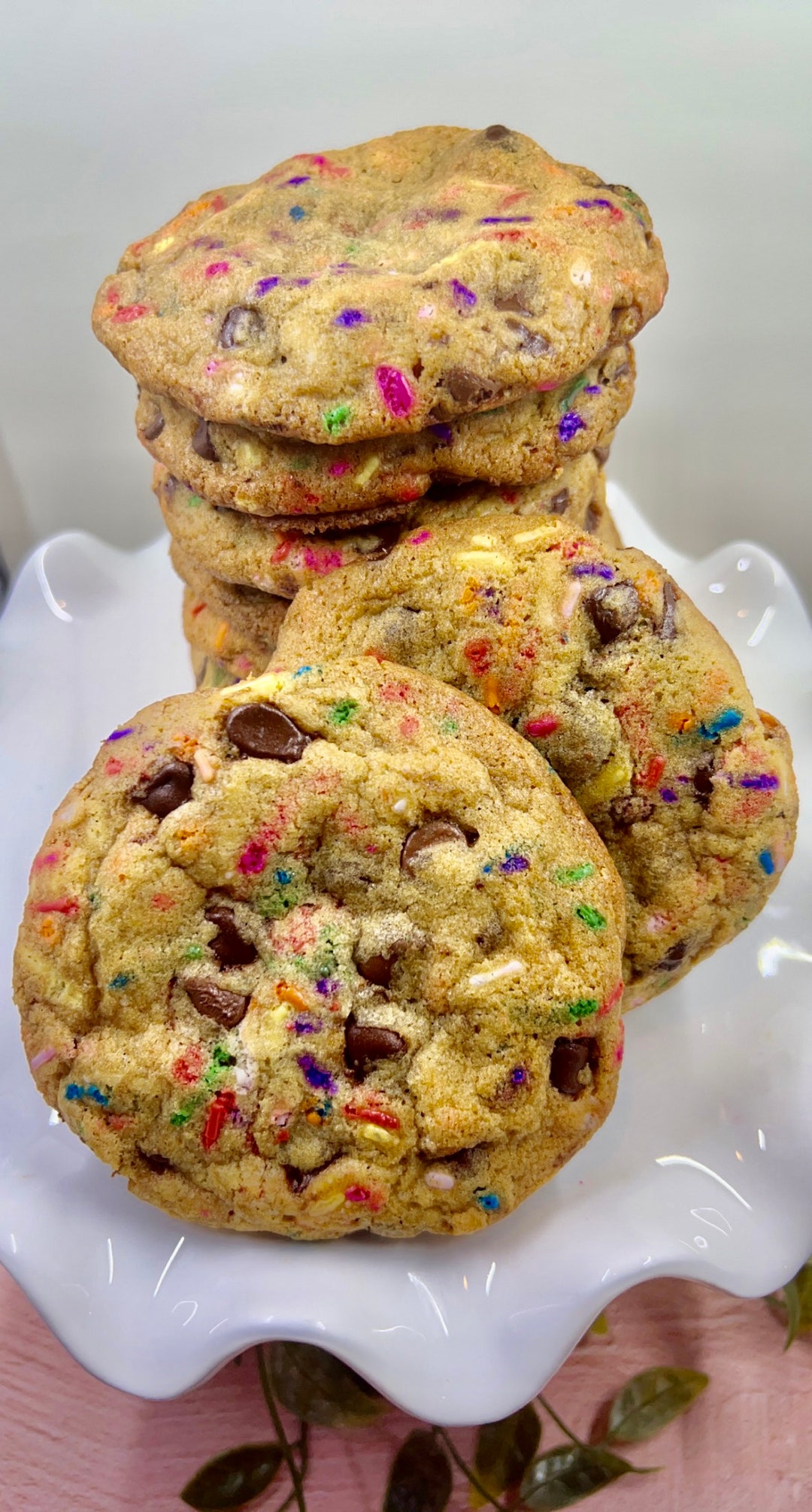JUMBO Birthday Cookies (3 Oz) One Dozen - Etsy