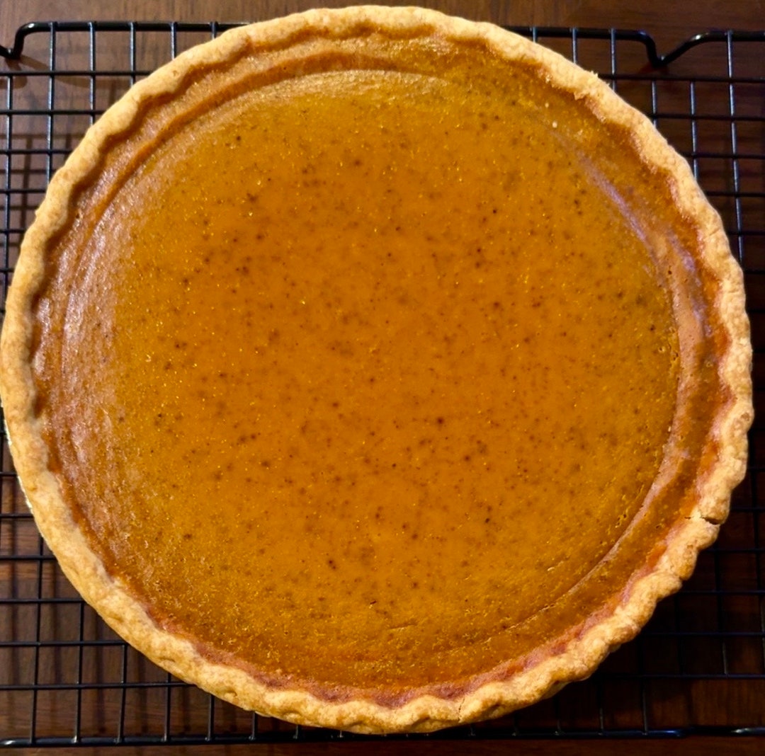 Pumpkin Pie ( 9 Inch Pie) - Etsy