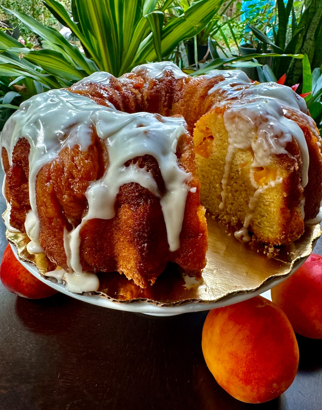 Peach Cobbler Bundt Cake ( Seasonal) - Etsy
