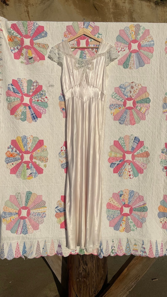 Vintage satin slip - Gem