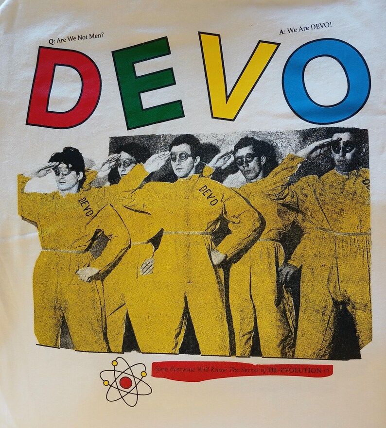 DEVO Shirt (bellacanvas Shirt) - Etsy