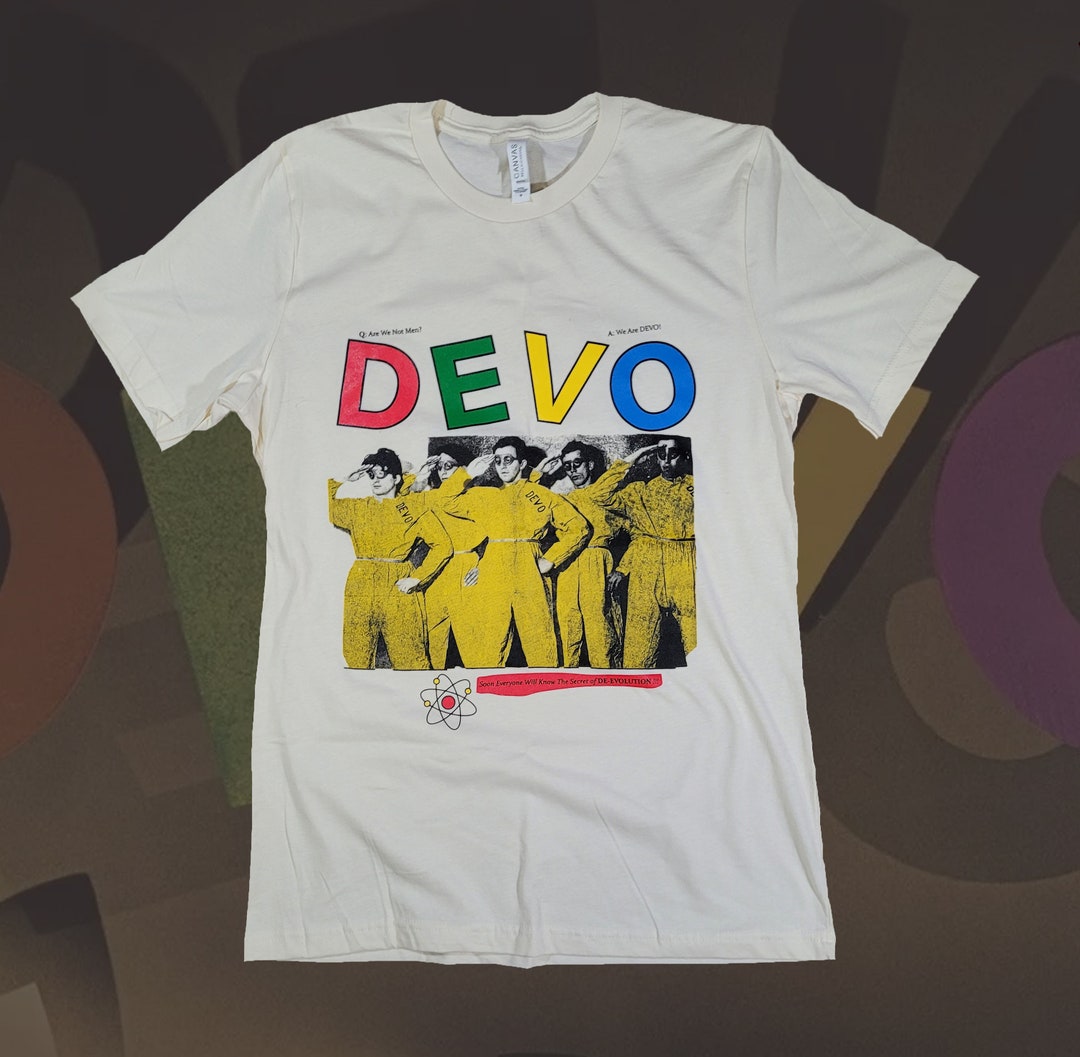DEVO Shirt (bellacanvas Shirt) - Etsy