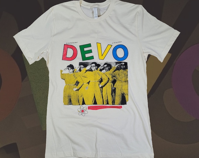 DEVO Shirt (bellacanvas Shirt) - Etsy