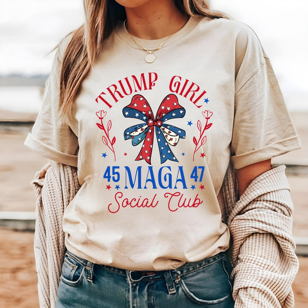 Trump Girl Magapng, Trump Bow, Trump Girl Png Cute Trump Png, Digital ...