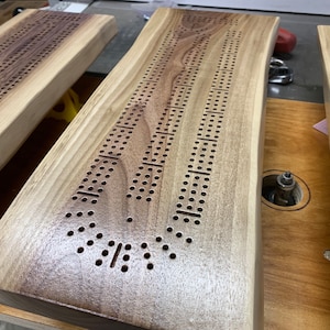 Cribbage Board CNC File 4.5"x15" Crv/dxf/svg - Etsy