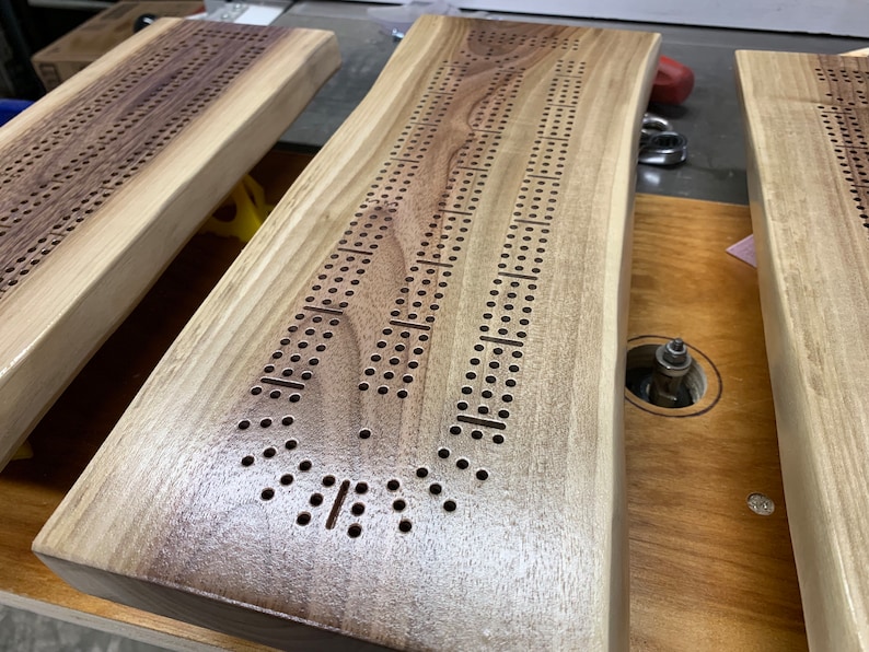 Cribbage Board CNC File 4.5"x15" Crv/dxf/svg - Etsy