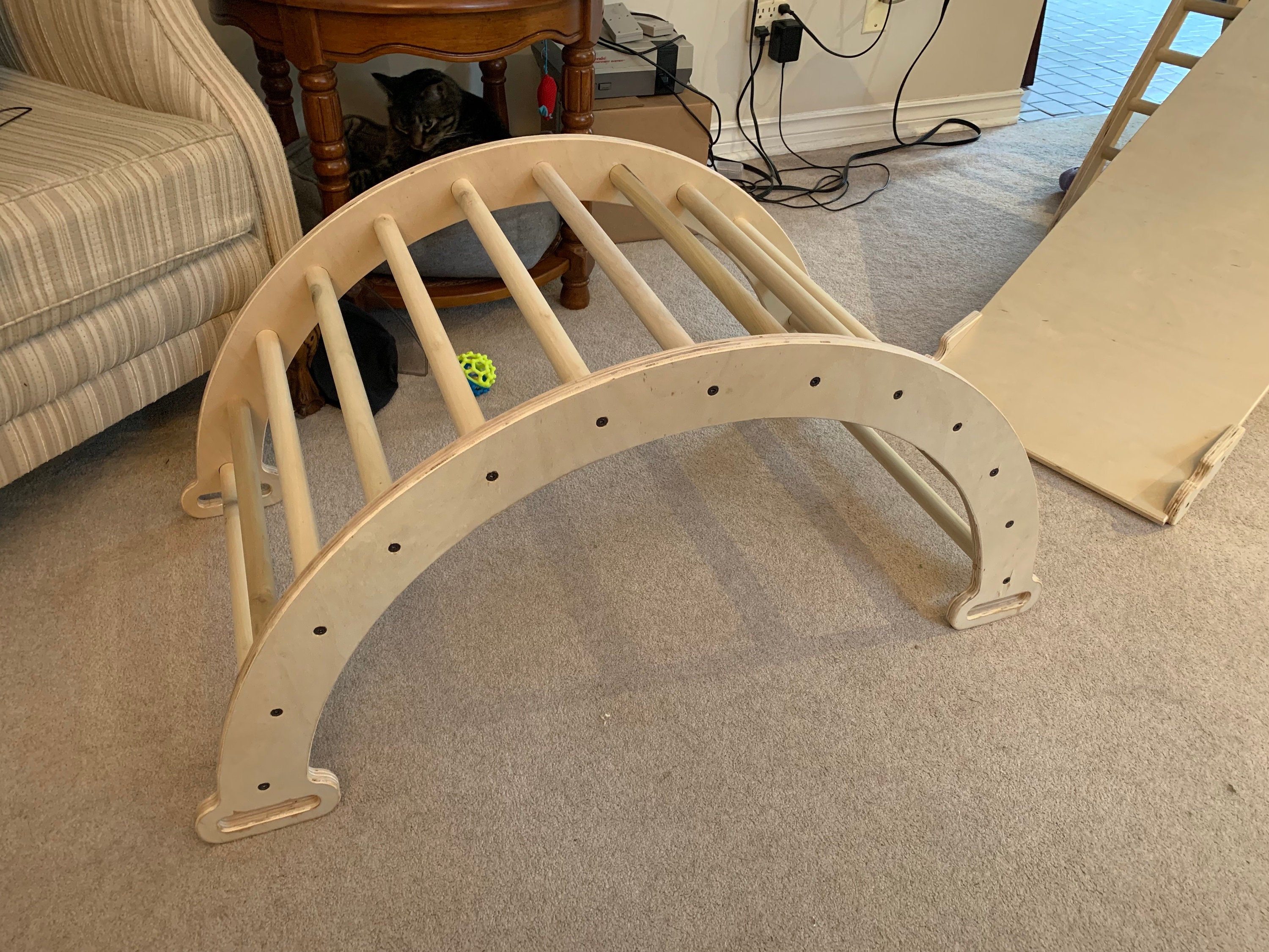 Pikler Arch Climbing Triangle, and Plank CNC Router Design Files - Etsy