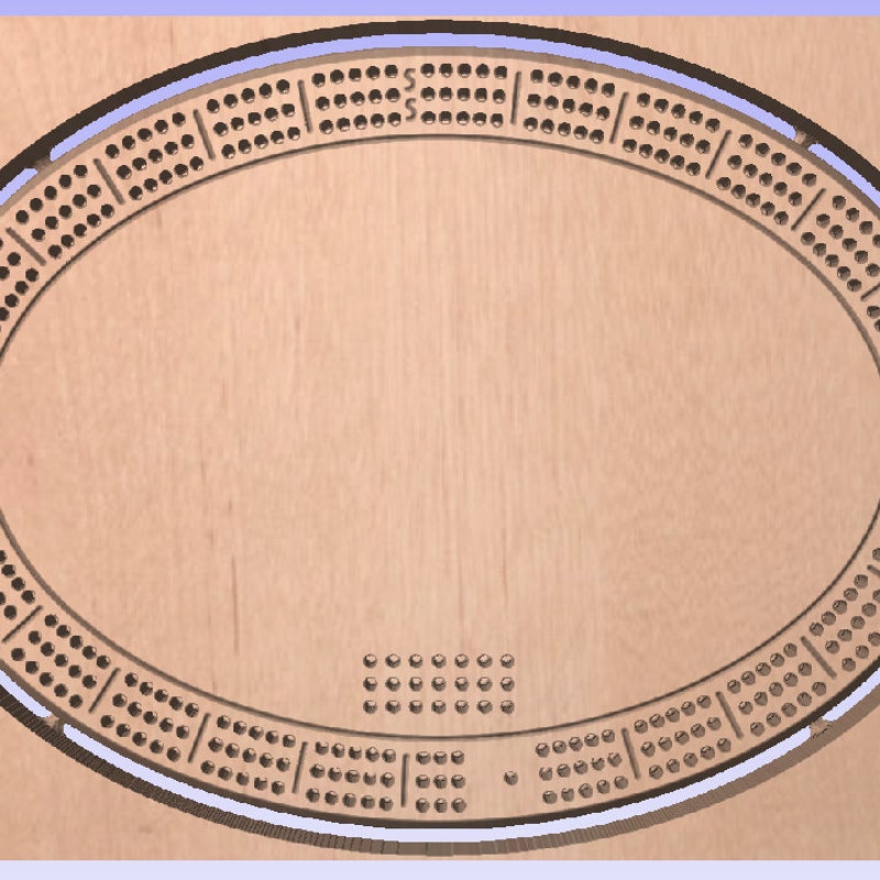 Cribbage Board Pattern - Etsy