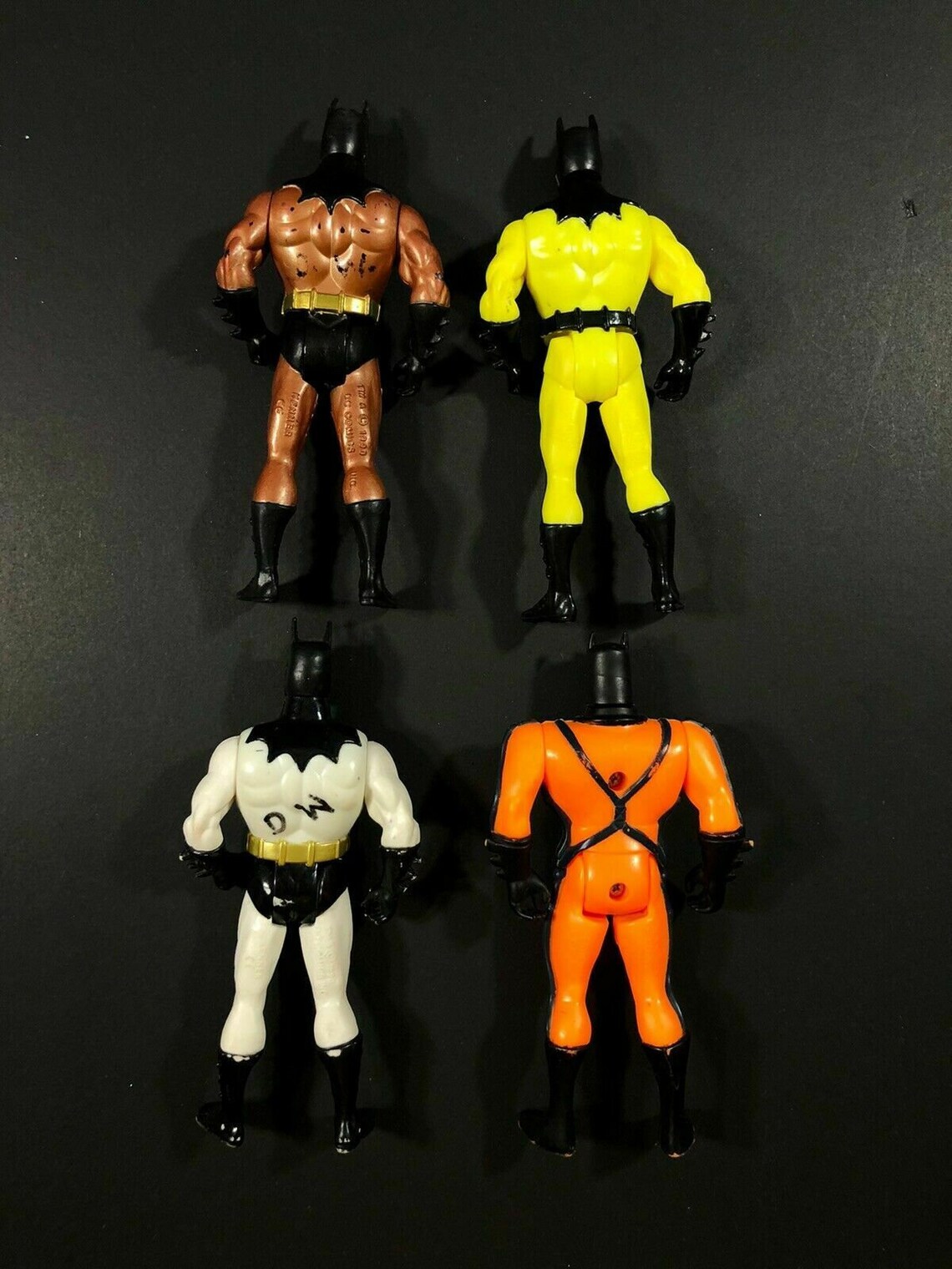 Lot Of 4 Vintage DC Multi Colored Batman Kenner 1990 K18 | Etsy