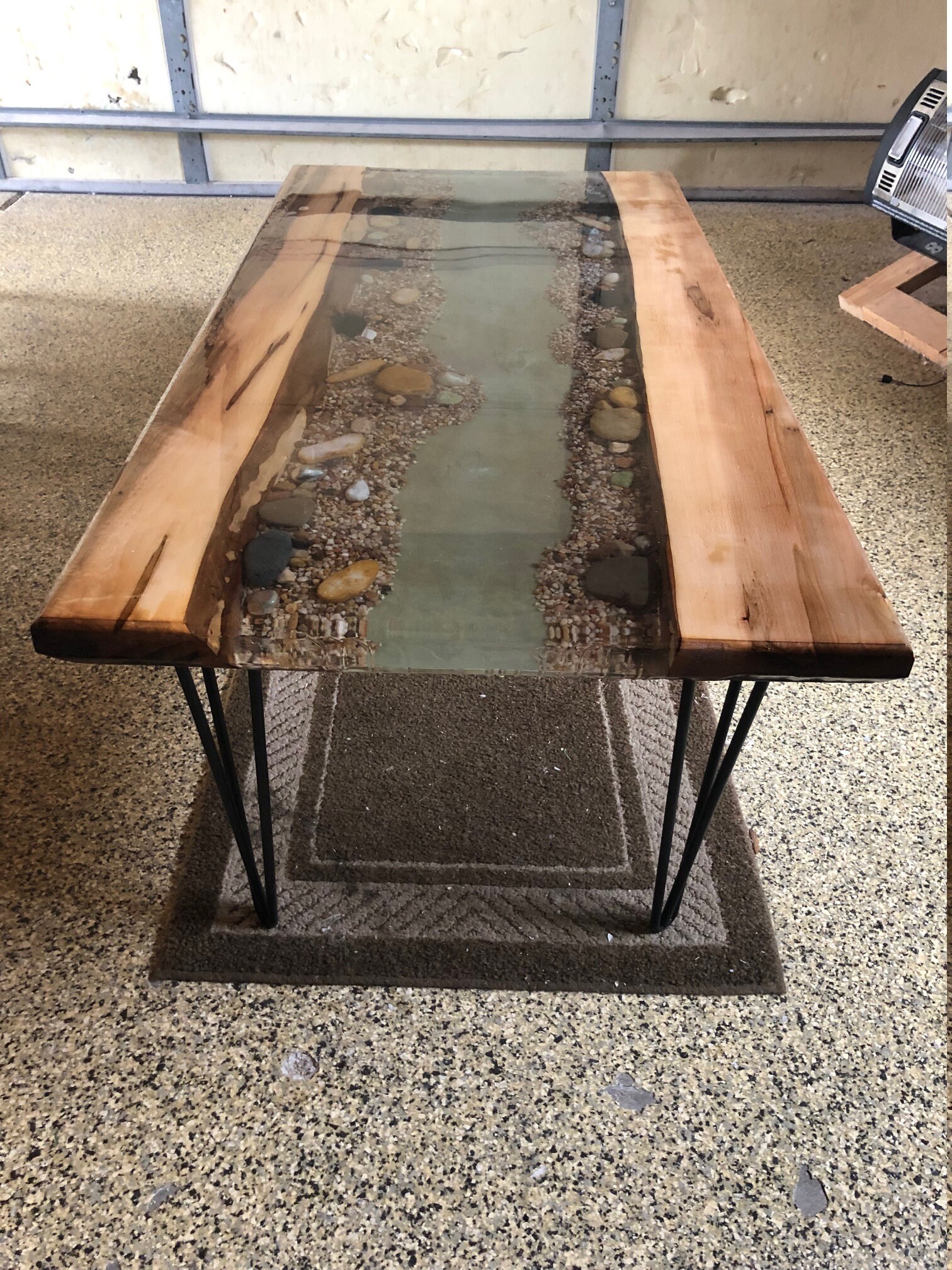 Epoxy Table Set - Etsy