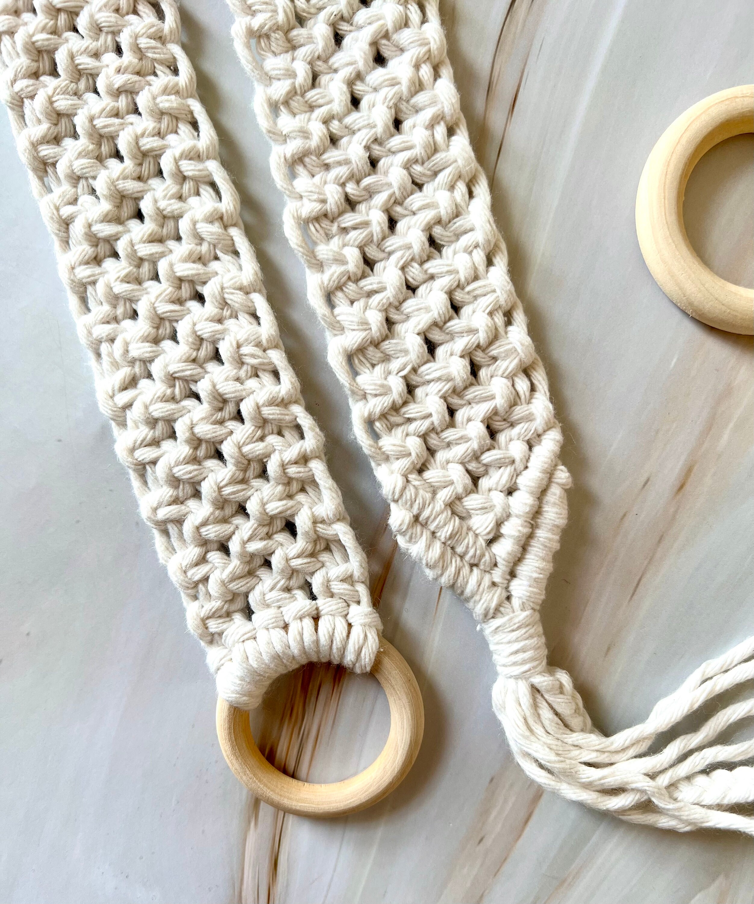 Selene Handmade Macrame Belt Bohemian Style Belt Rope Belts for Women ...