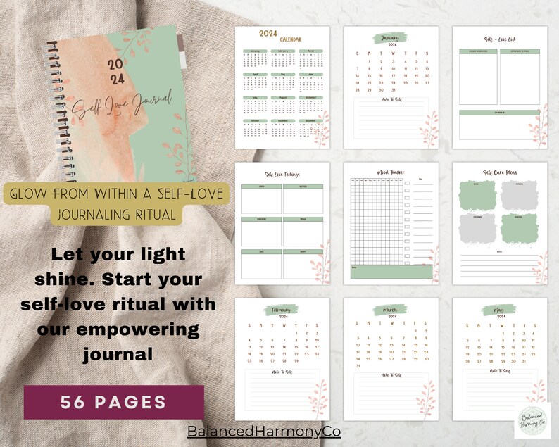 Self-love Journala Sanctuary of Daily Self-discovery and ...