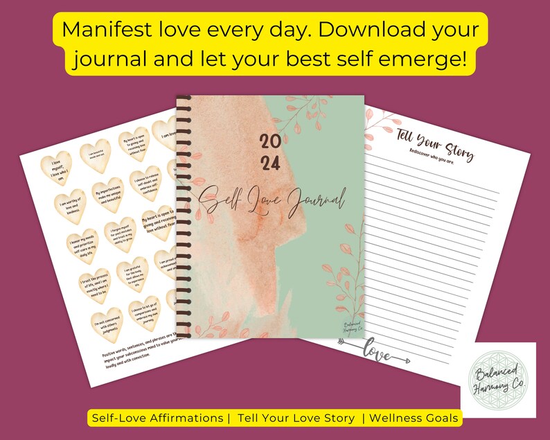 Self-love Journala Sanctuary of Daily Self-discovery and ...