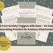 Trigger Tracking Journal for Unsecure Attachment Styles journaling ...