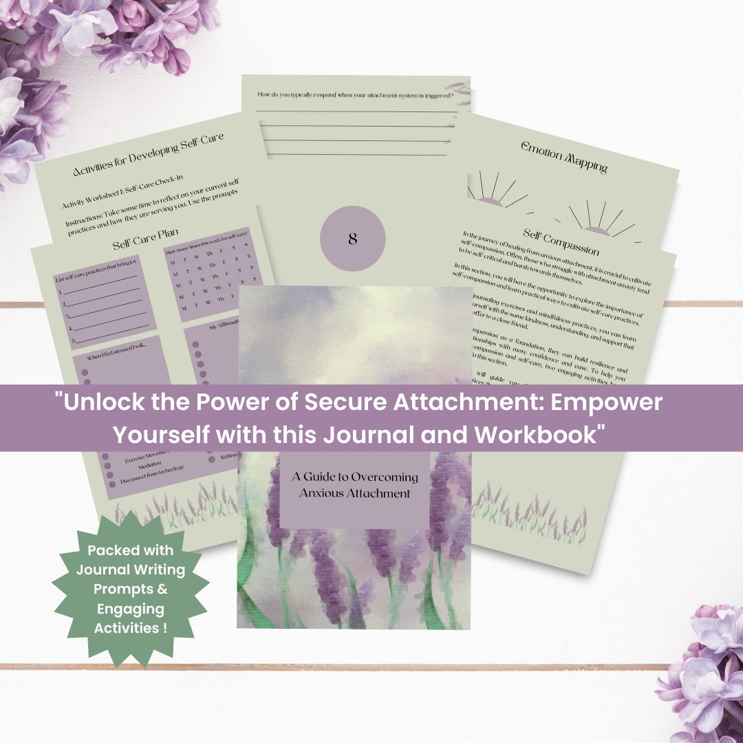 Healing Anxious Attachmentbuilding Secure Attachmentempowering ...