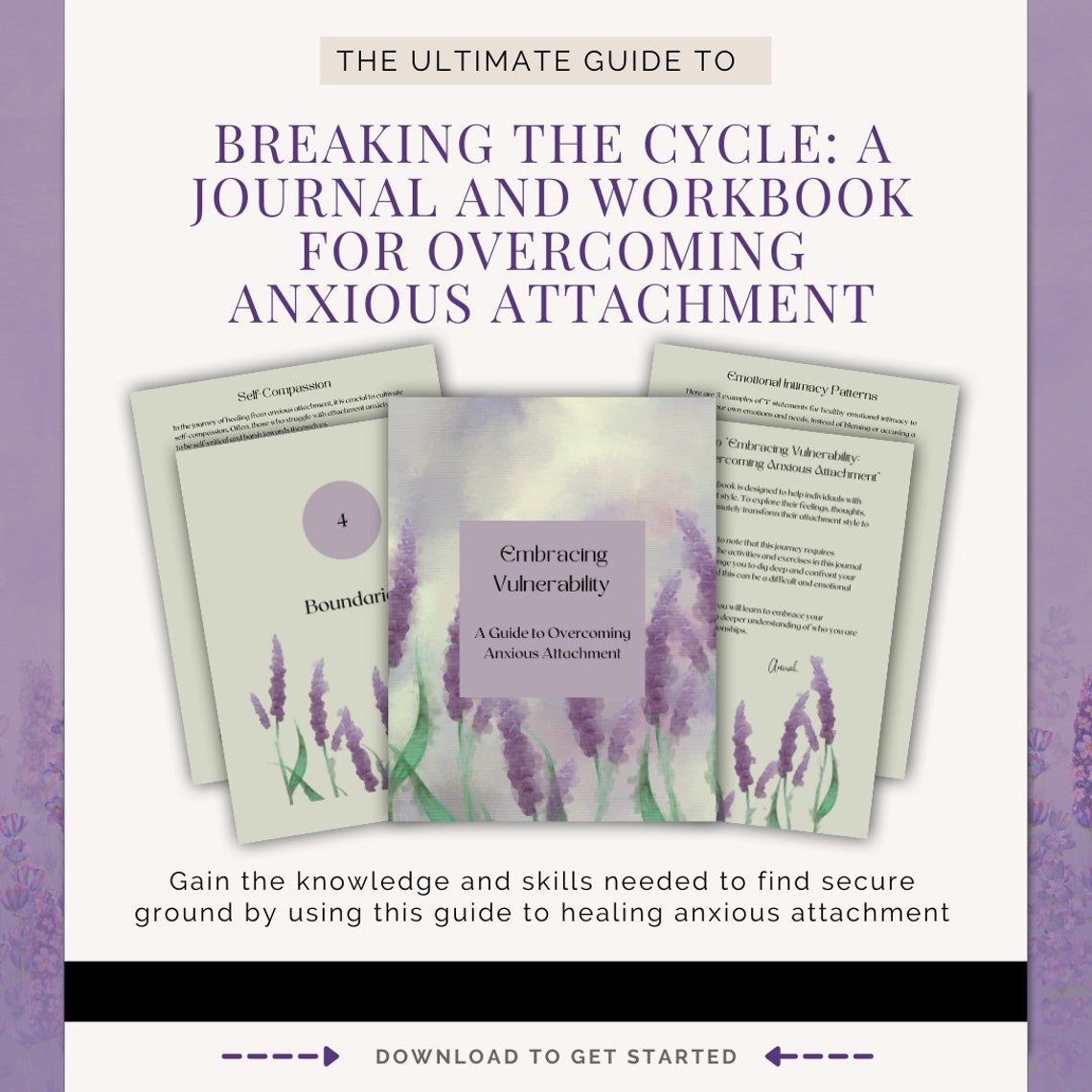 Healing Anxious Attachmentbuilding Secure Attachmentempowering ...