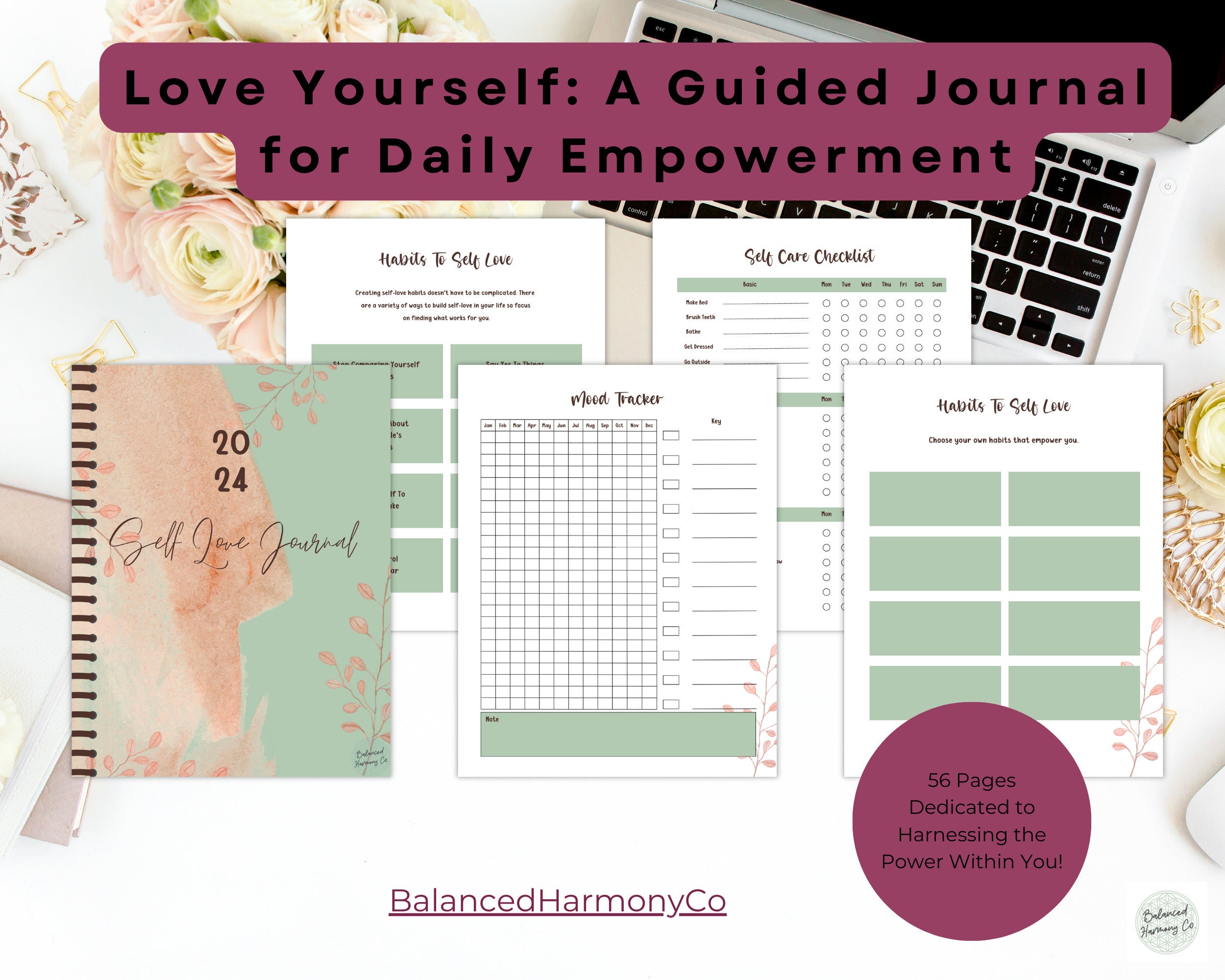 Self-love Journala Sanctuary of Daily Self-discovery and ...