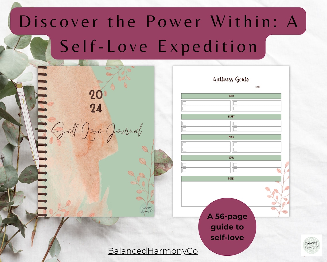 Self-love Journala Sanctuary of Daily Self-discovery and ...