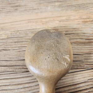 Antique Vintage Wooden Darning Eggs - Set of 2, Foot Form and Round for ...