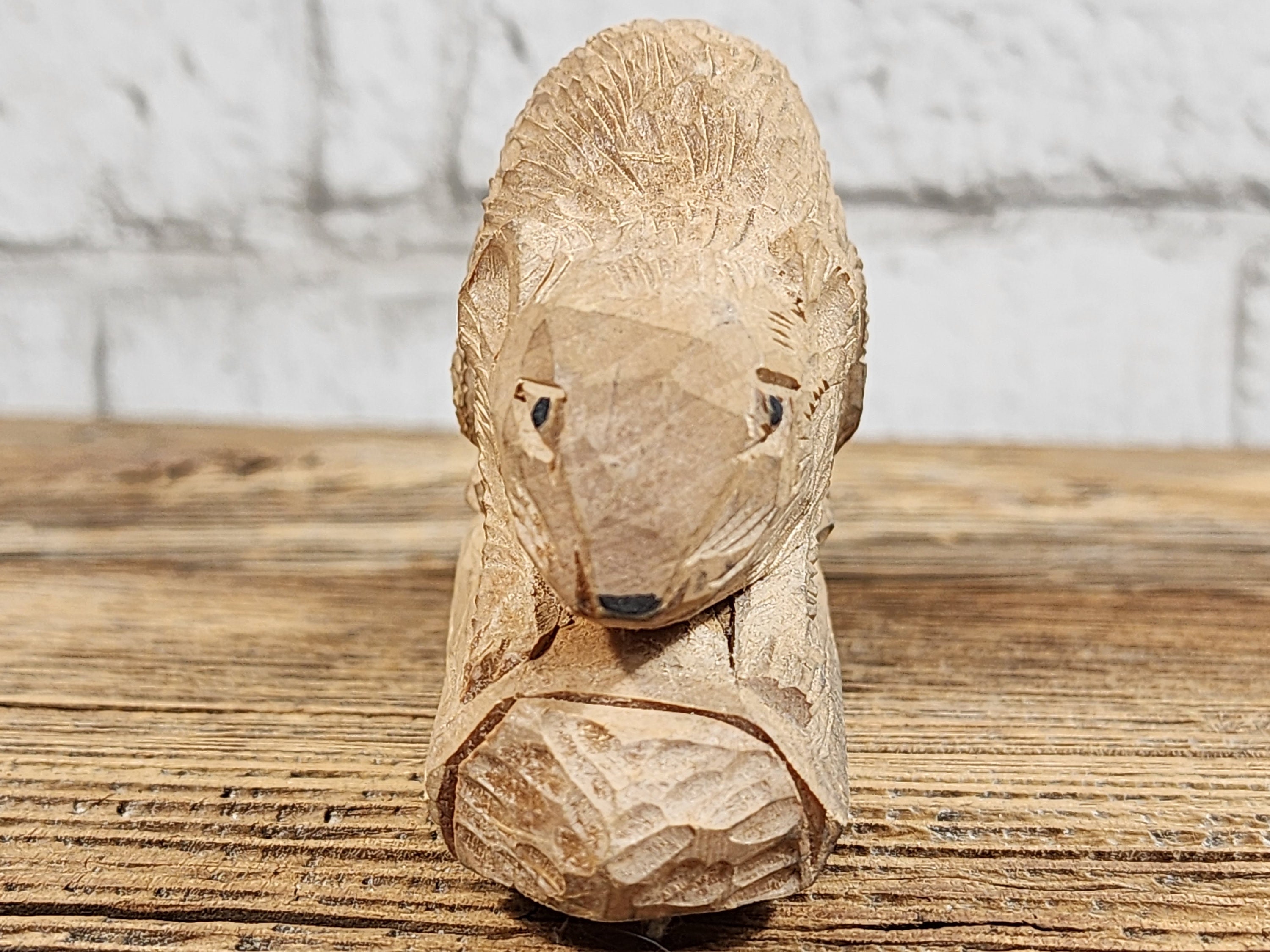 Carved Wood Beaver Unsigned Sourced in Québec Folk Art - Etsy