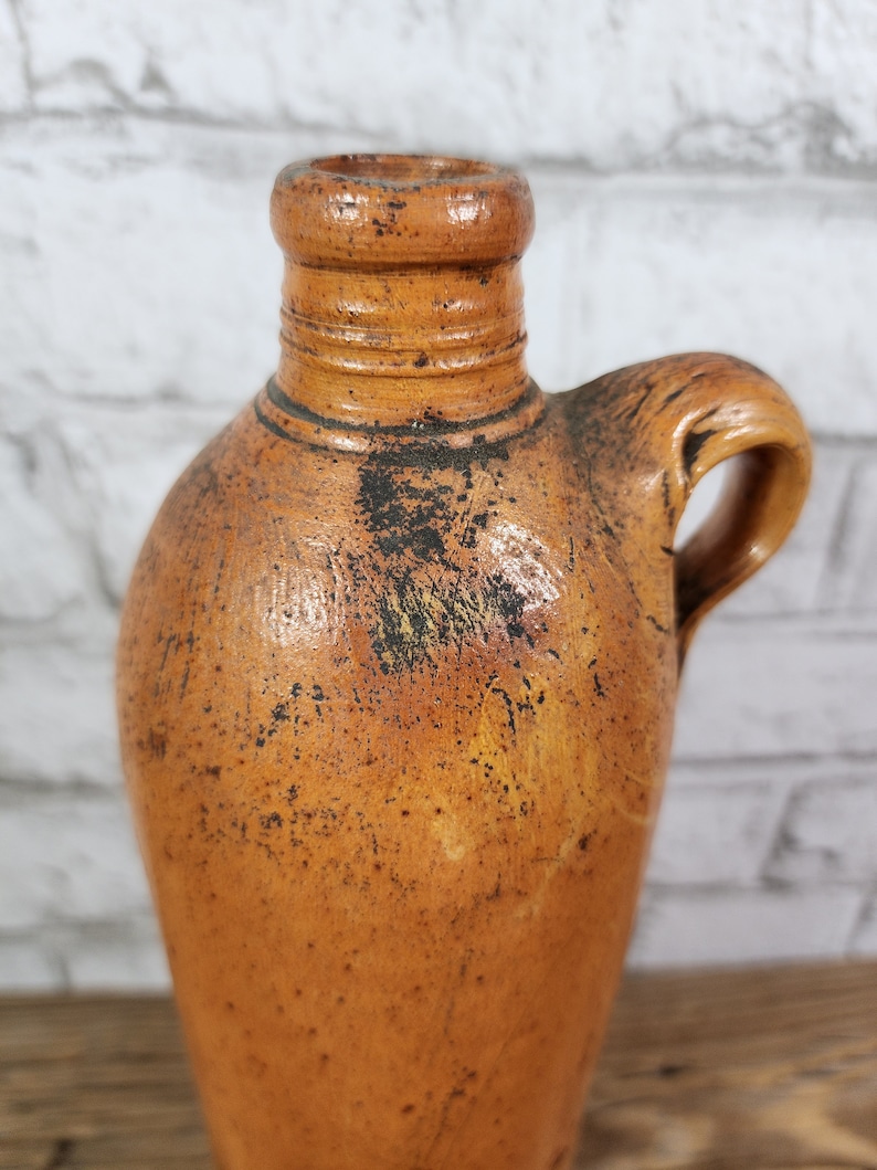 Antique German Stoneware Mineral Water Bottle. Victoria Brunnen ...