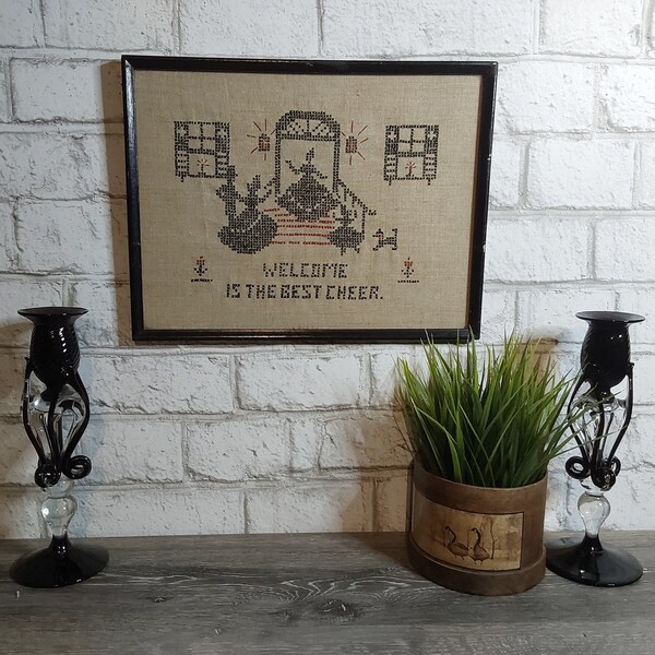 Cross Stitch Sampler - Etsy