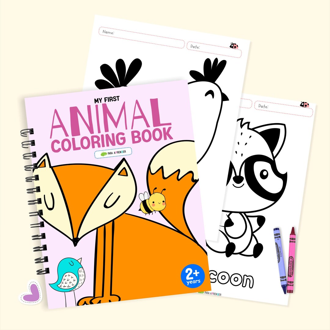 Animals Coloring Pages Printable | Material Didáctico Preescolar ...