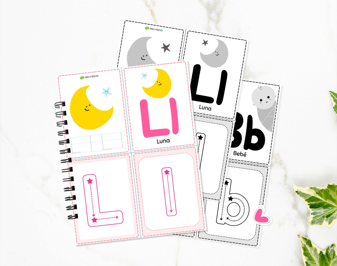 Spanish Alphabet Flash Cards ABC Flash Cards Alphabet Cards ...