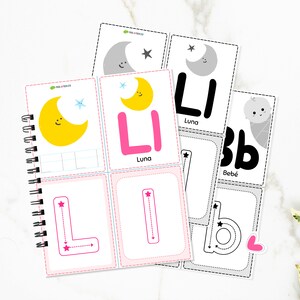 Spanish Alphabet Flash Cards ABC Flash Cards Alphabet Cards ...