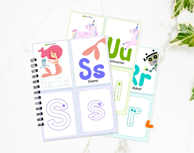 Spanish Alphabet Flash Cards ABC Flash Cards Alphabet Cards ...