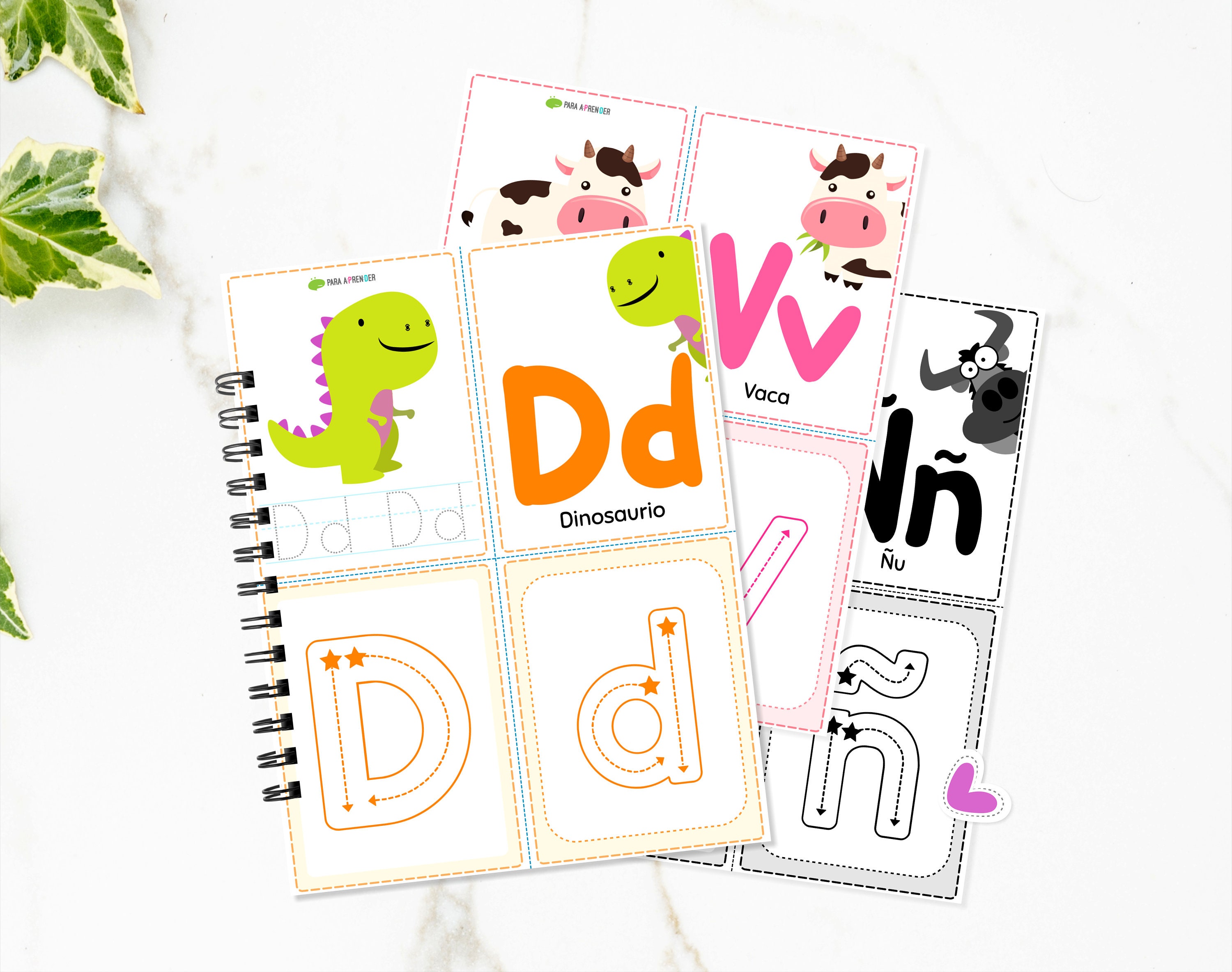 Spanish Alphabet Flash Cards ABC Flash Cards Alphabet Cards ...