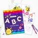 Spanish Alphabet Flash Cards ABC Flash Cards Alphabet Cards ...