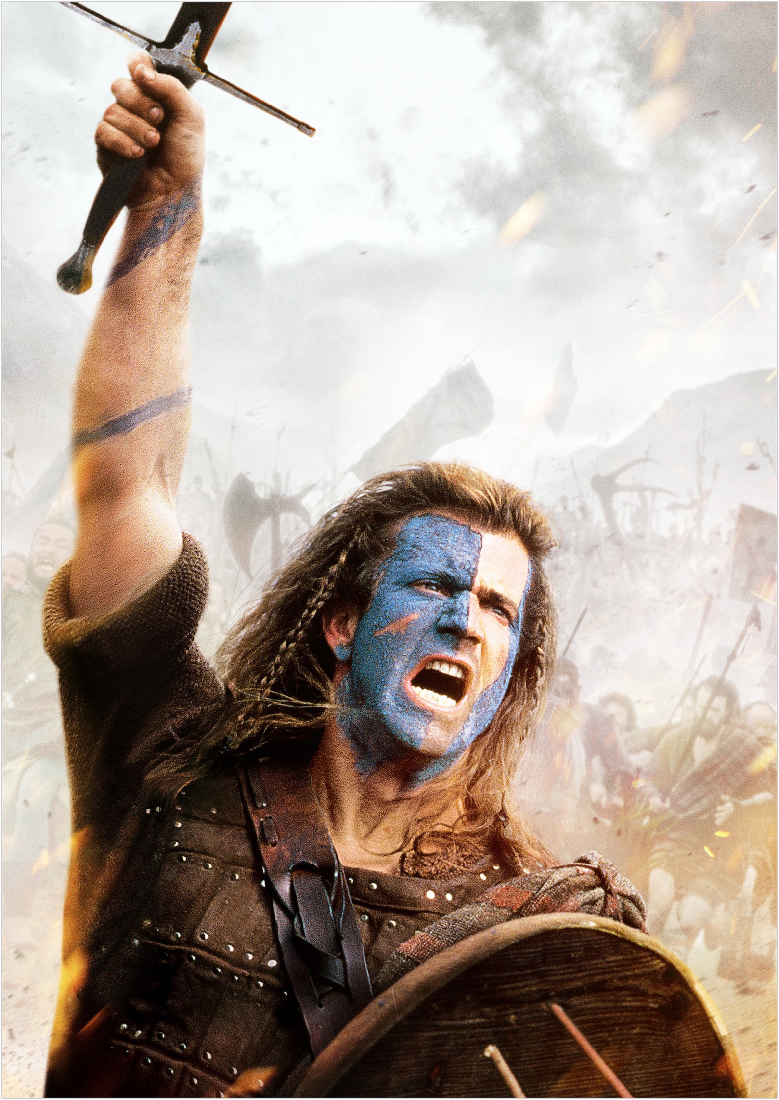 Braveheart Classic Movie Art Large CANVAS Print Gift in | Etsy