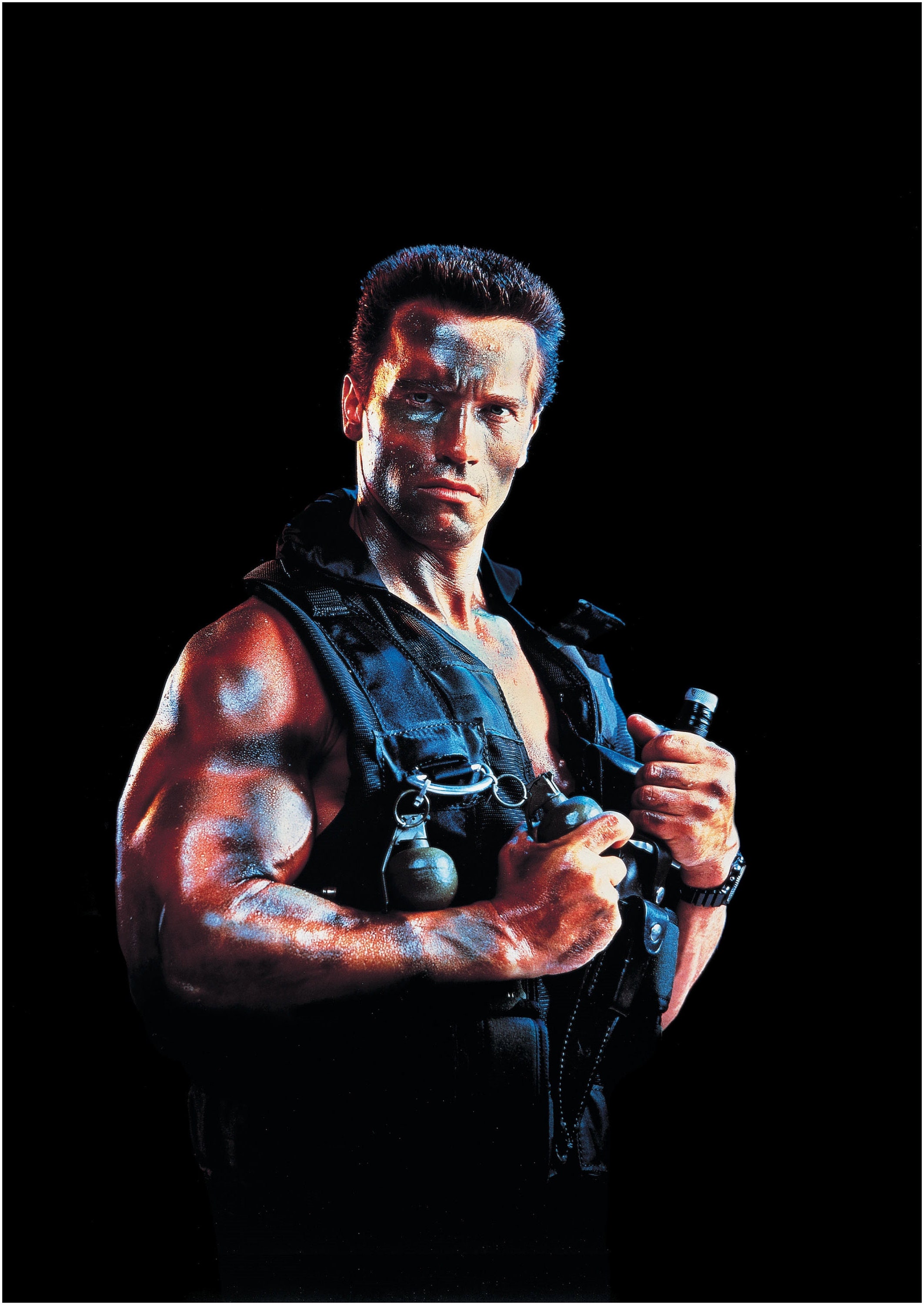 Commando Arnold Schwarzenegger Classic Movie Art Large Poster | Etsy