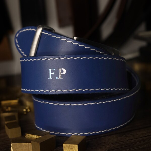 Blue Belt - Etsy
