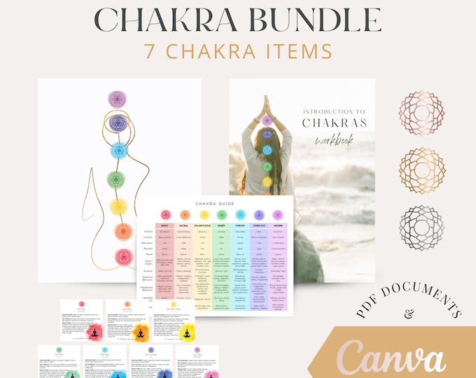Chakra Chart - Etsy