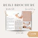Natural Reiki Brochure Template - Editable Canva Design (11x8.5" PDF ...