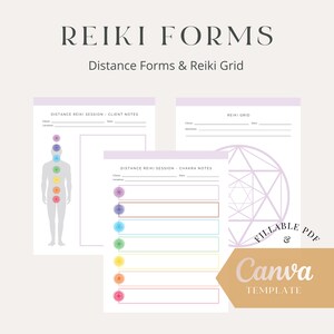 Reiki Business Form Bundle - Set of 16 Forms and Printables - Etsy